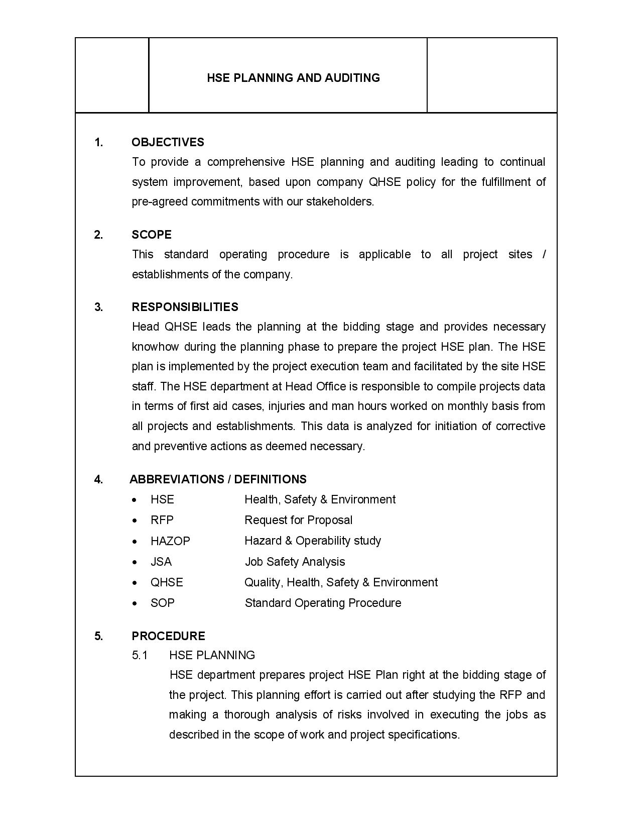 Editable HSE Formats in MS Word & Excel | HSE Docs