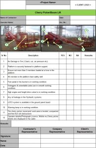 HSE Checklists with Visual Guides – Improve Safety Compliance