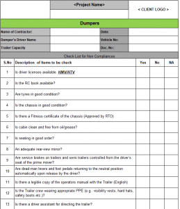 HSE Checklists with Visual Guides – Improve Safety Compliance
