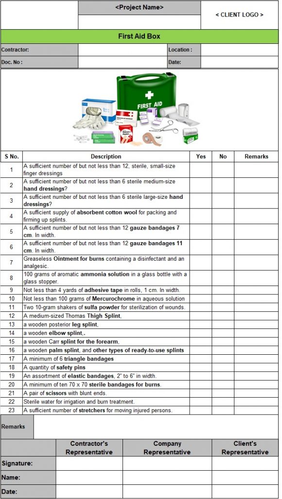 HSE Checklists with Visual Guides – Improve Safety Compliance