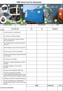 HSE Checklists with Visual Guides – Improve Safety Compliance