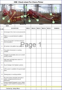 HSE Checklists with Visual Guides – Improve Safety Compliance