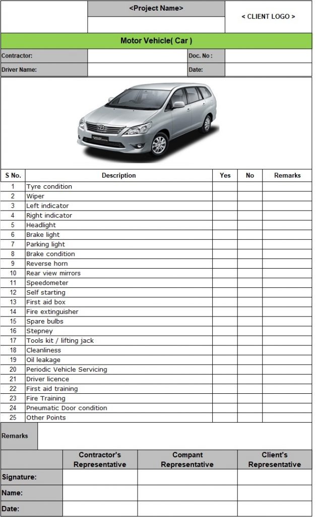 HSE Checklists with Visual Guides – Improve Safety Compliance