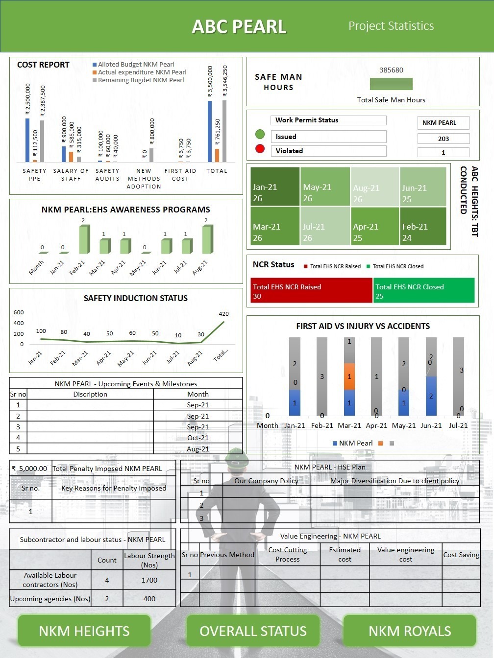 HSE Docs | HSE Reporting Dashboard - HSE Dashbaord
