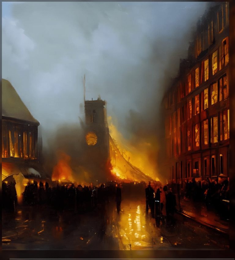 History about Great Fire of London