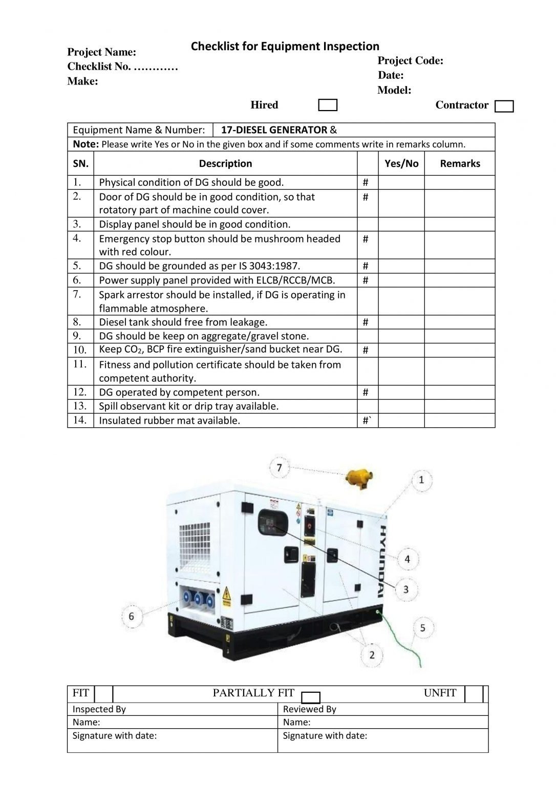 Health & Safety Checklists – Free Download
