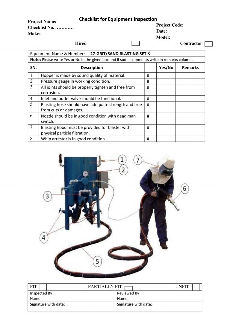 Health & Safety Checklists – Free Download