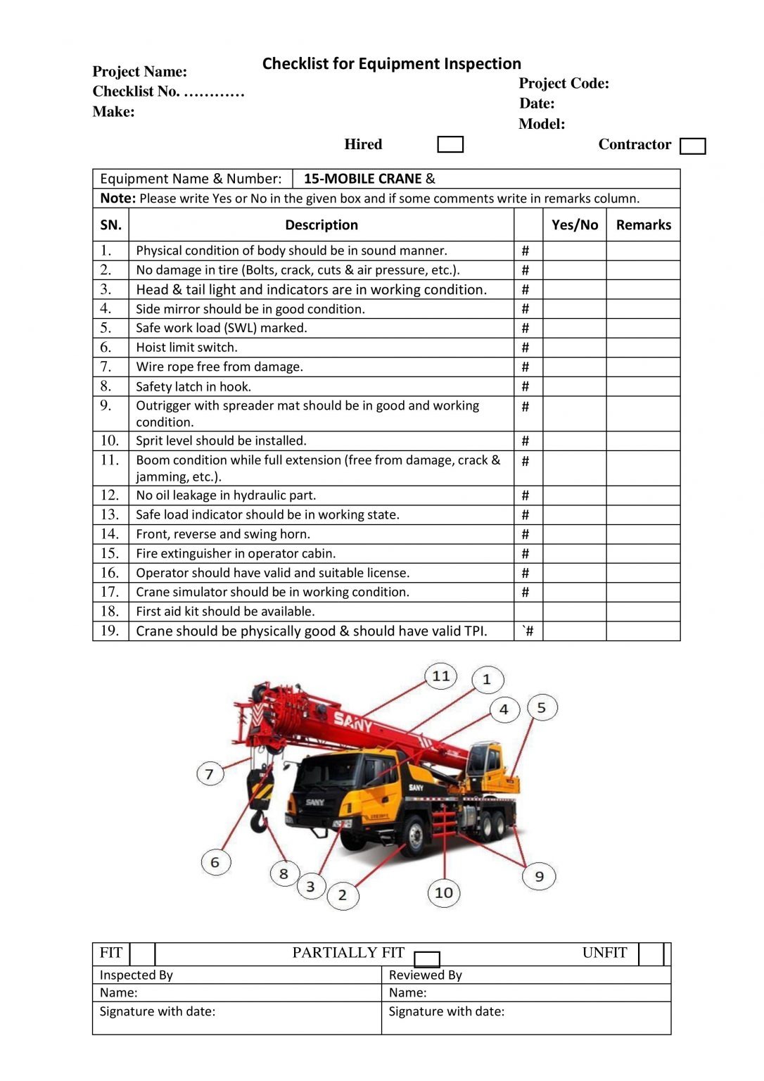 Health & Safety Checklists – Free Download